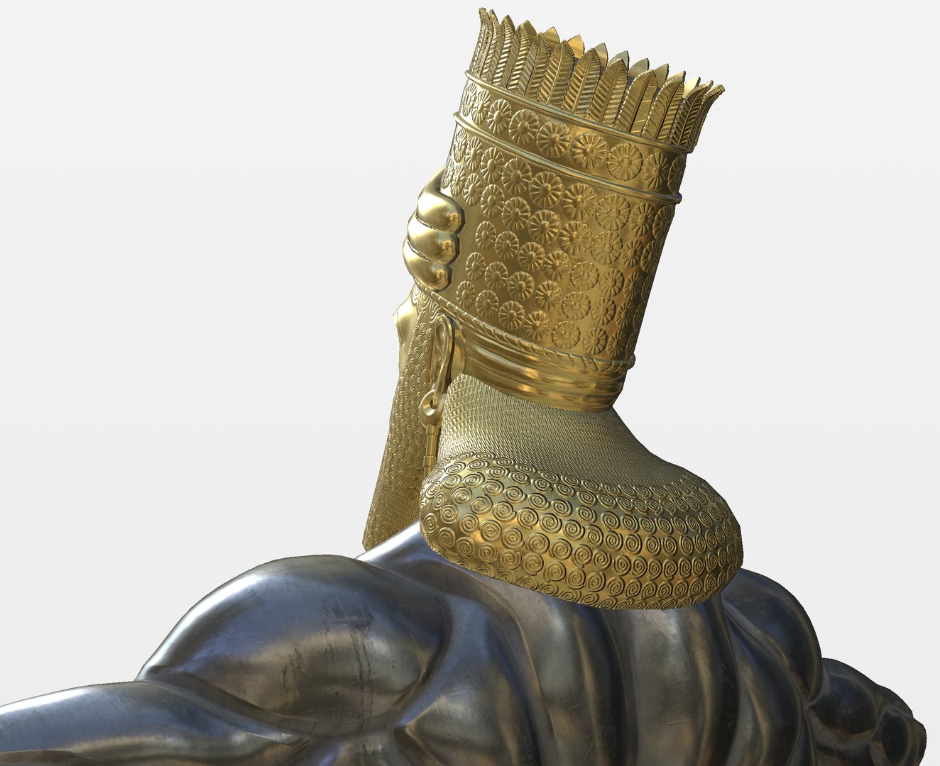 3D model daniel 2 statue king - TurboSquid 1430575