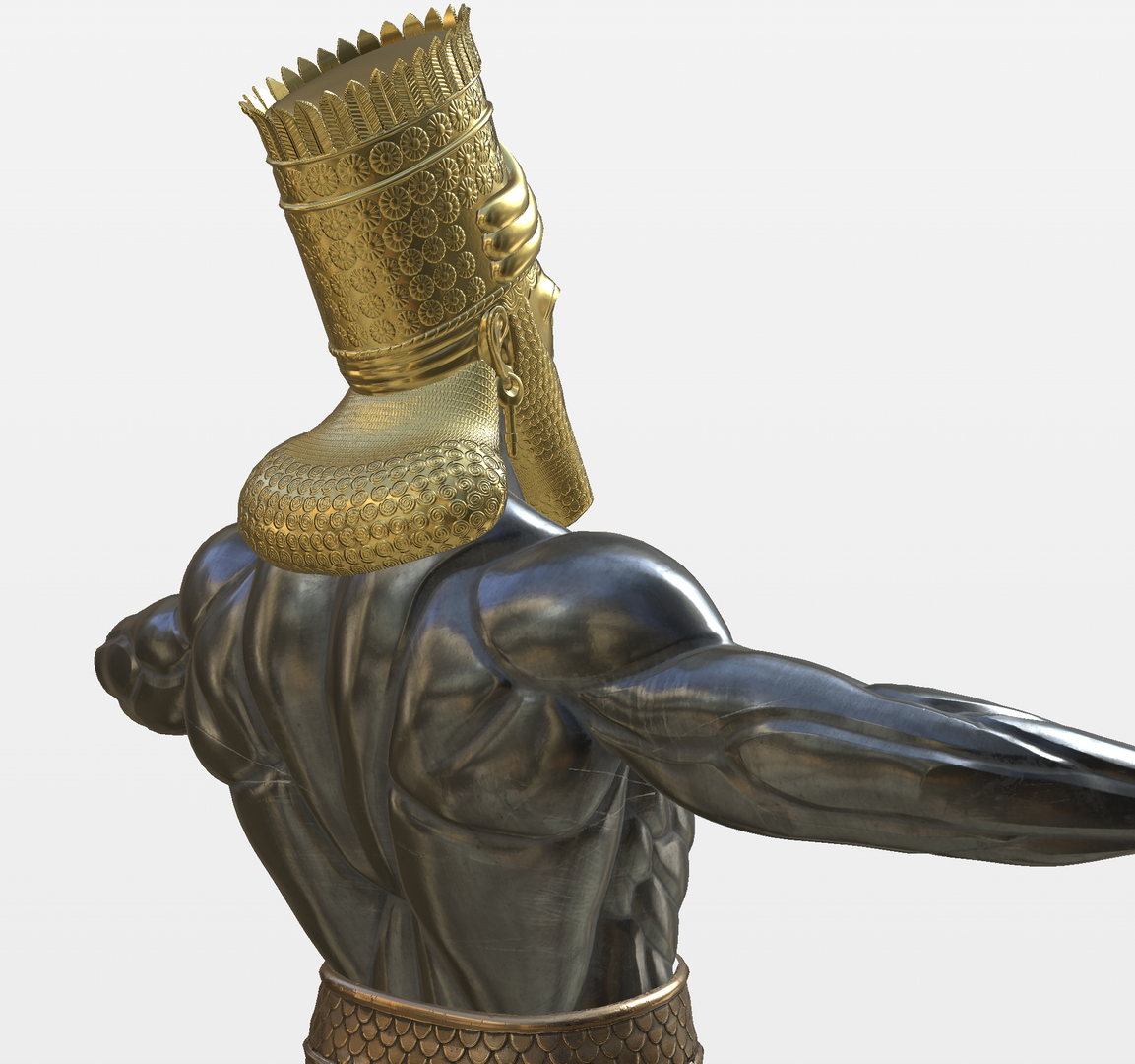 3D model daniel 2 statue king - TurboSquid 1430575