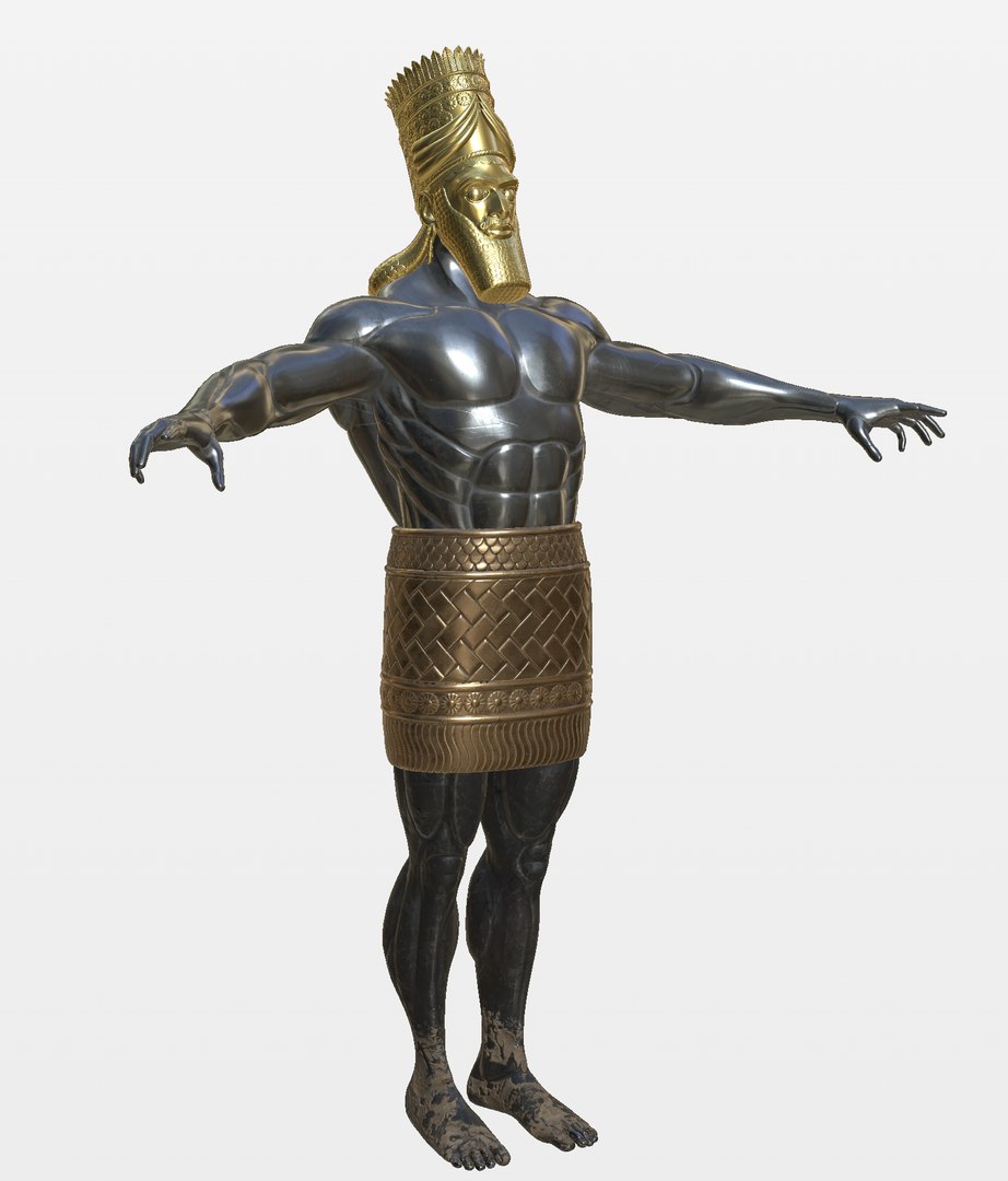 3D model daniel 2 statue king - TurboSquid 1430575