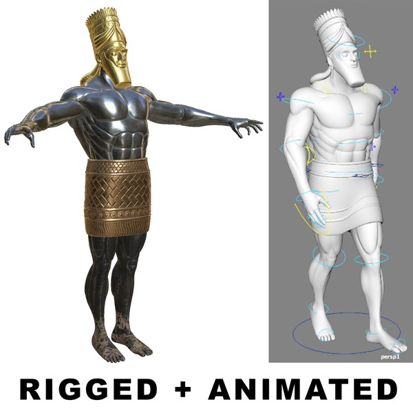 3D model daniel 2 statue king - TurboSquid 1430575