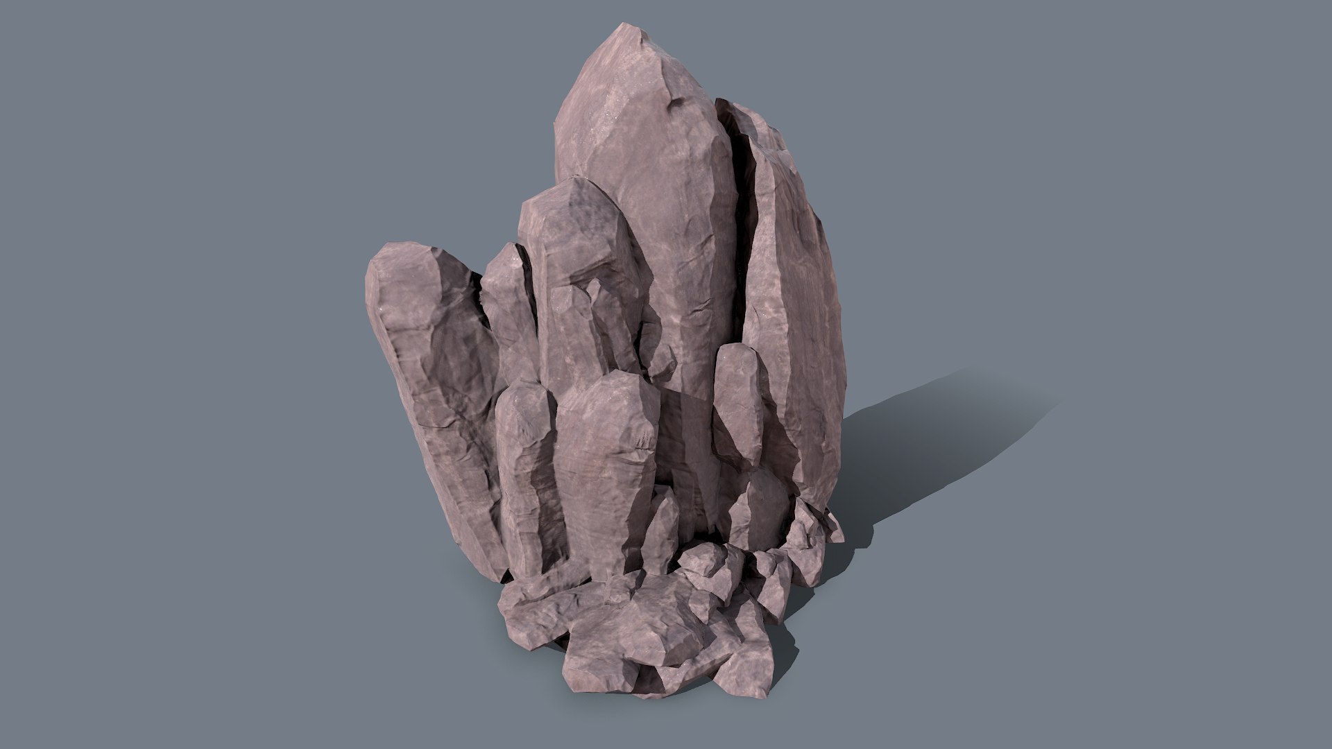 Collapsed Rocks 3D Model - TurboSquid 1388137