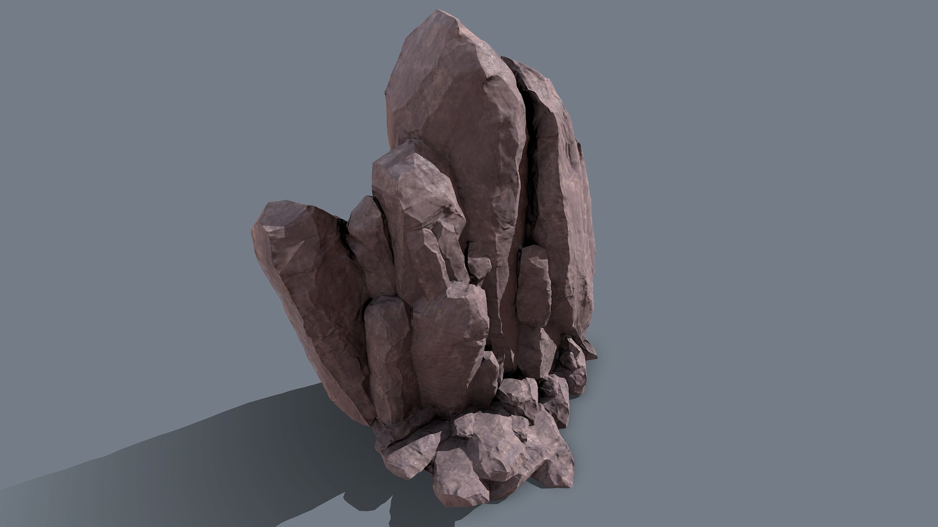 Collapsed Rocks 3D Model - TurboSquid 1388137