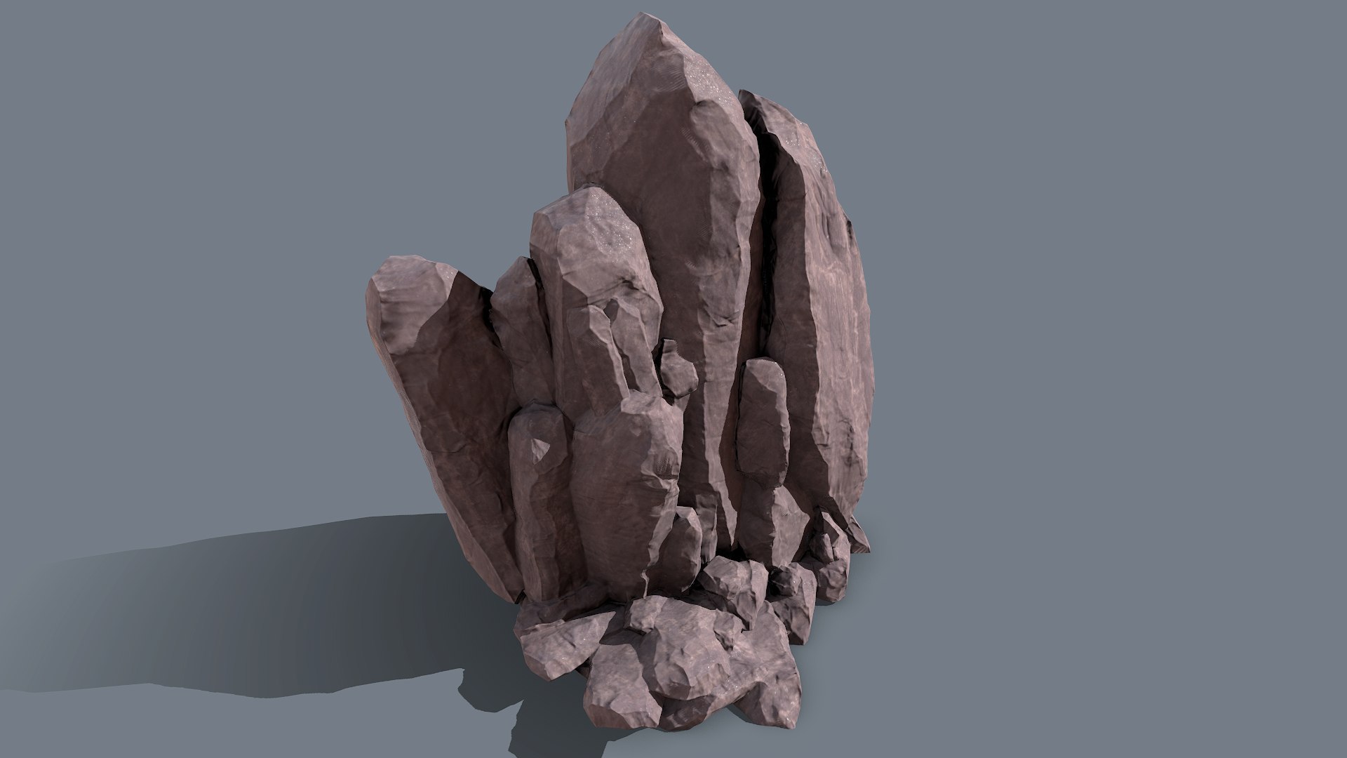 Collapsed Rocks 3D Model - TurboSquid 1388137
