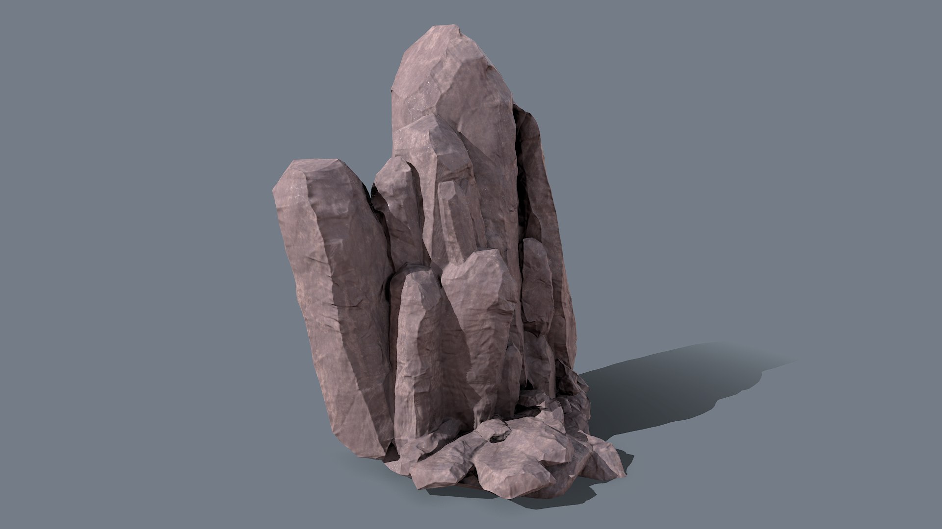 Collapsed Rocks 3D Model - TurboSquid 1388137