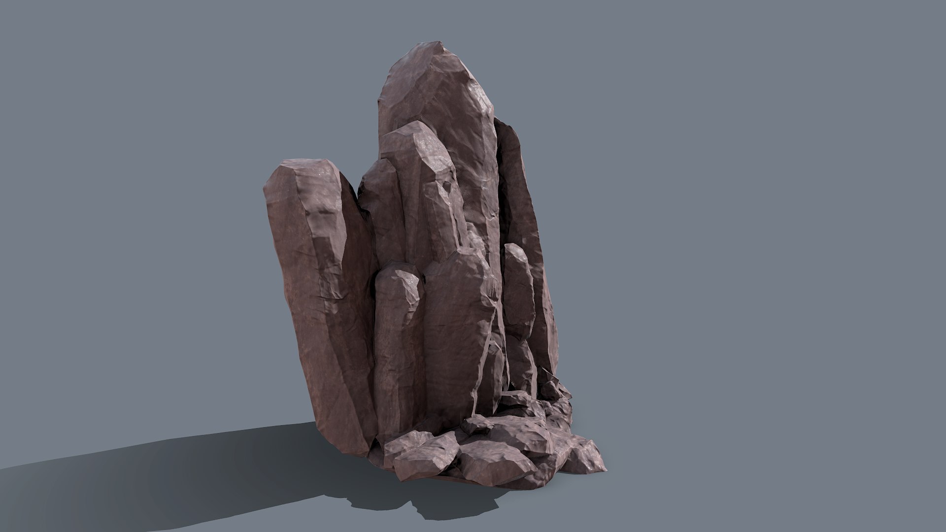 Collapsed Rocks 3D Model - TurboSquid 1388137