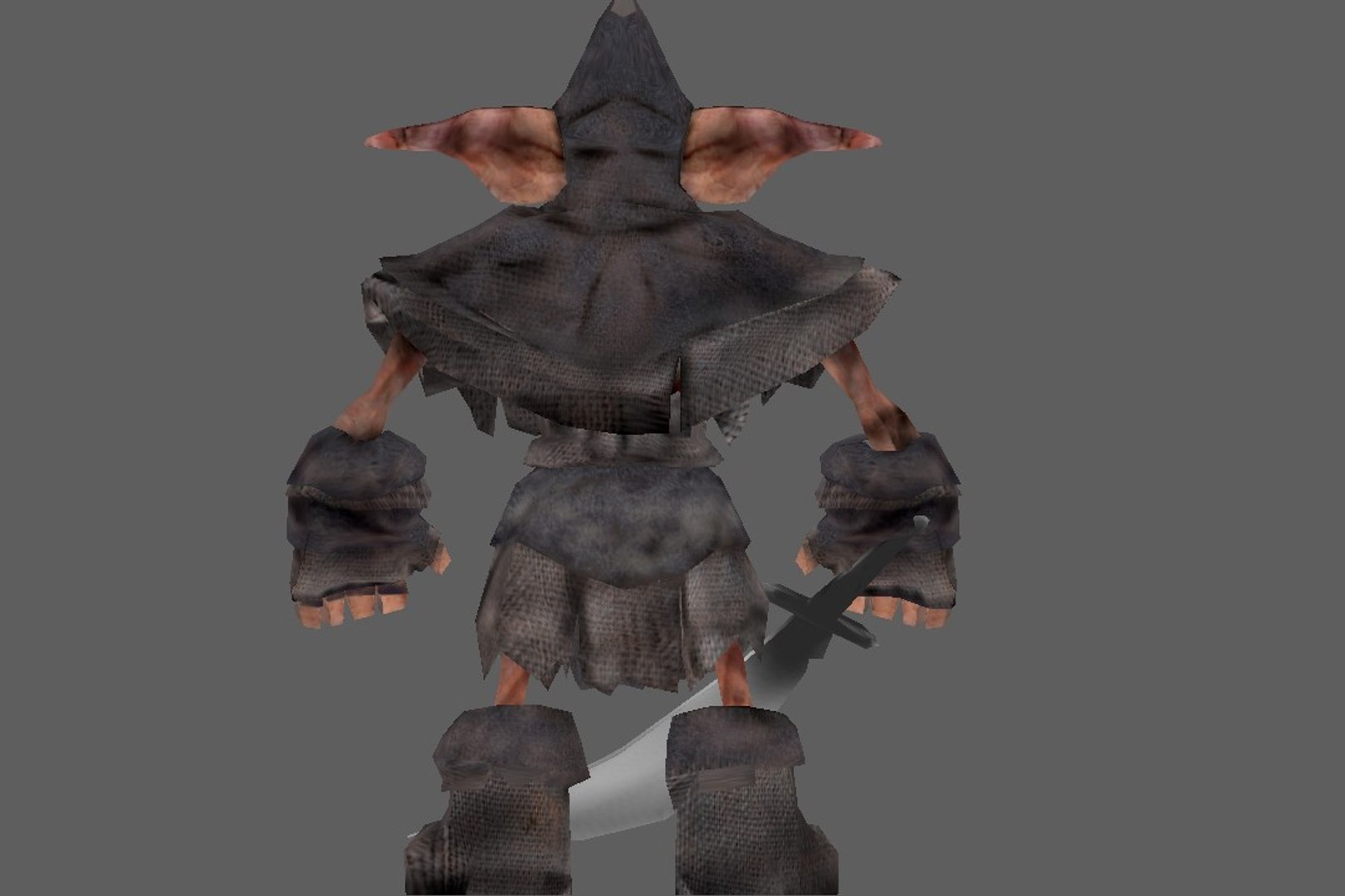 Weak Enemy Creature 3d Model