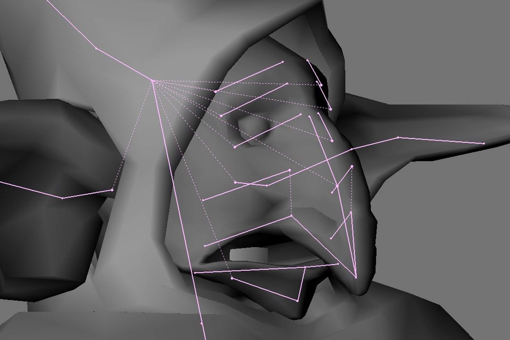 Weak Enemy Creature 3d Model