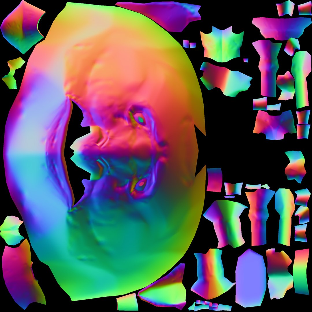 Weak Enemy Creature 3d Model