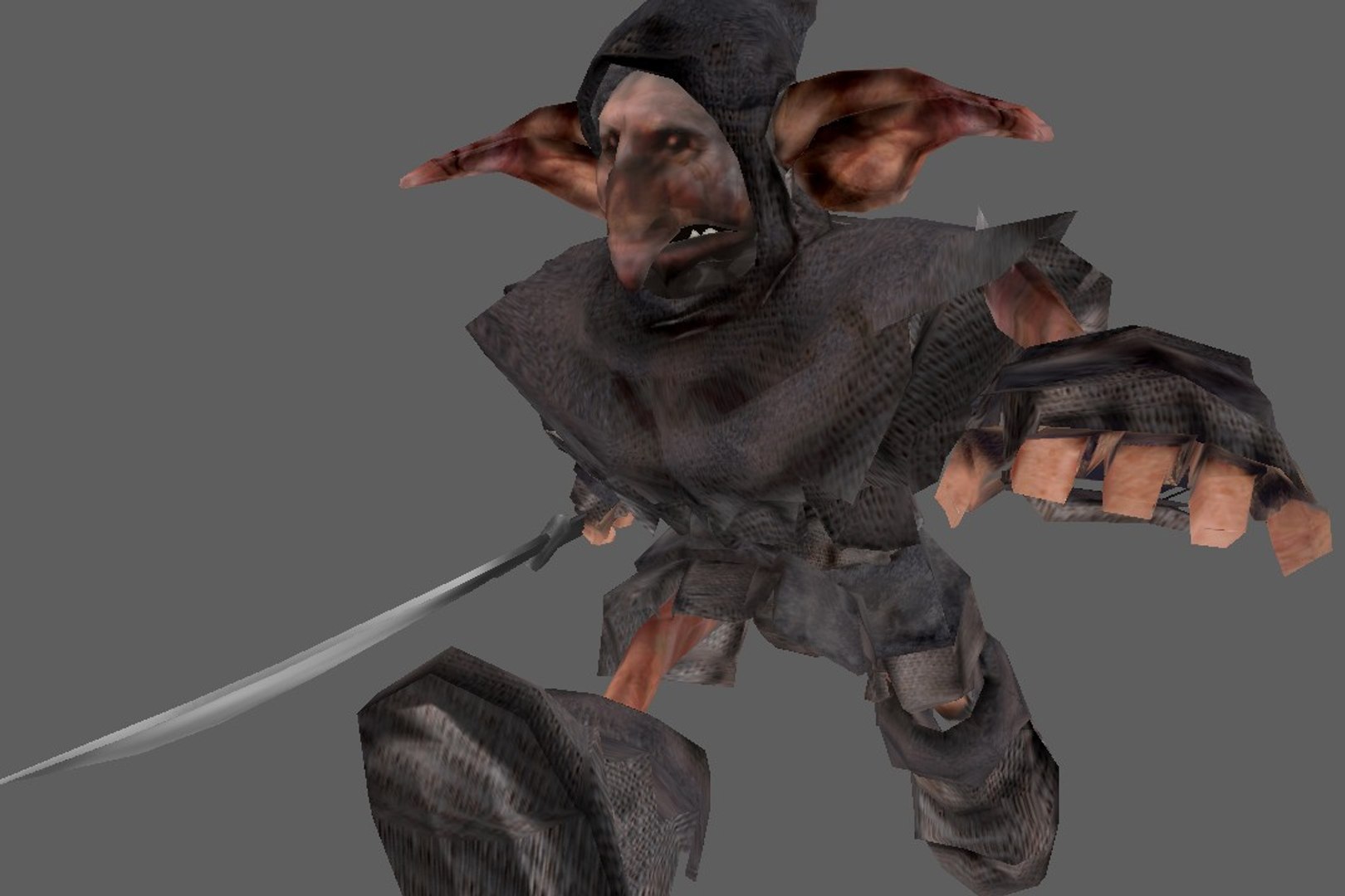 Weak Enemy Creature 3d Model