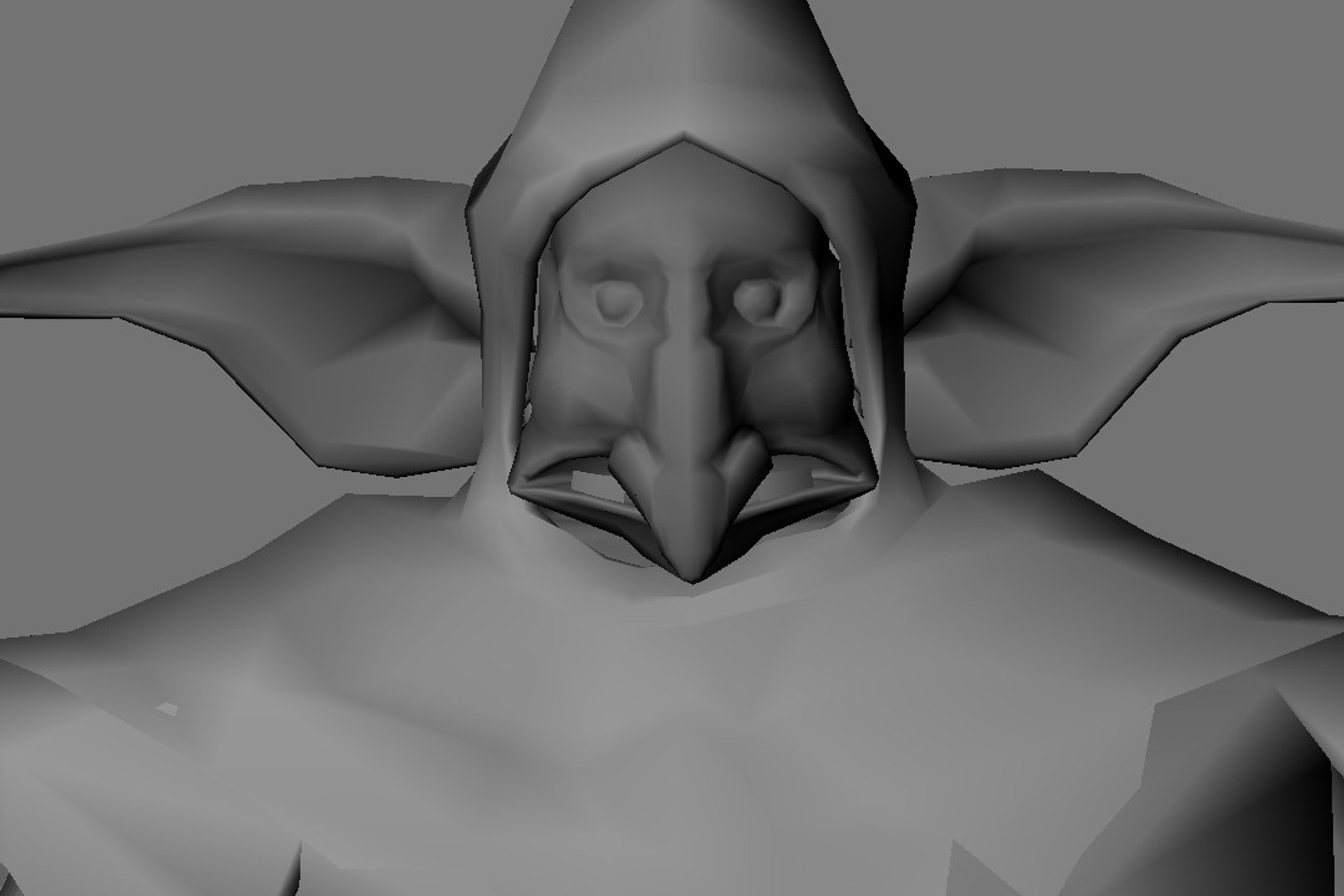Weak Enemy Creature 3d Model