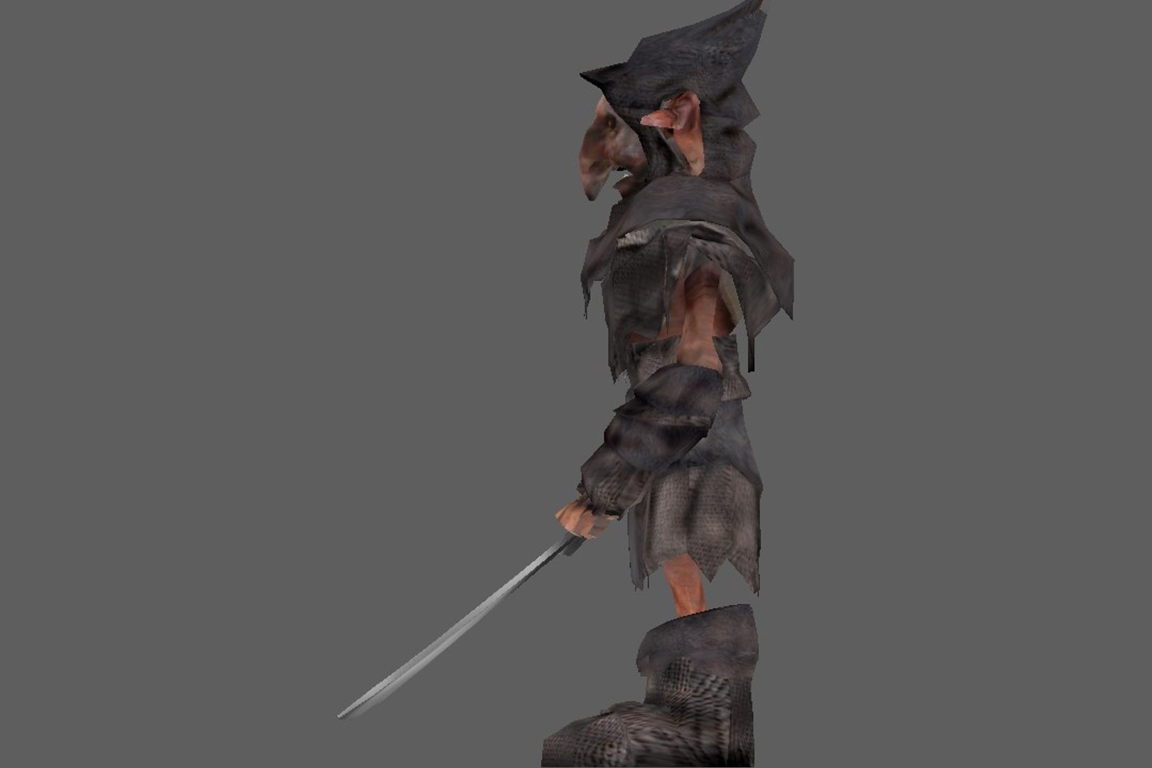 Weak Enemy Creature 3d Model