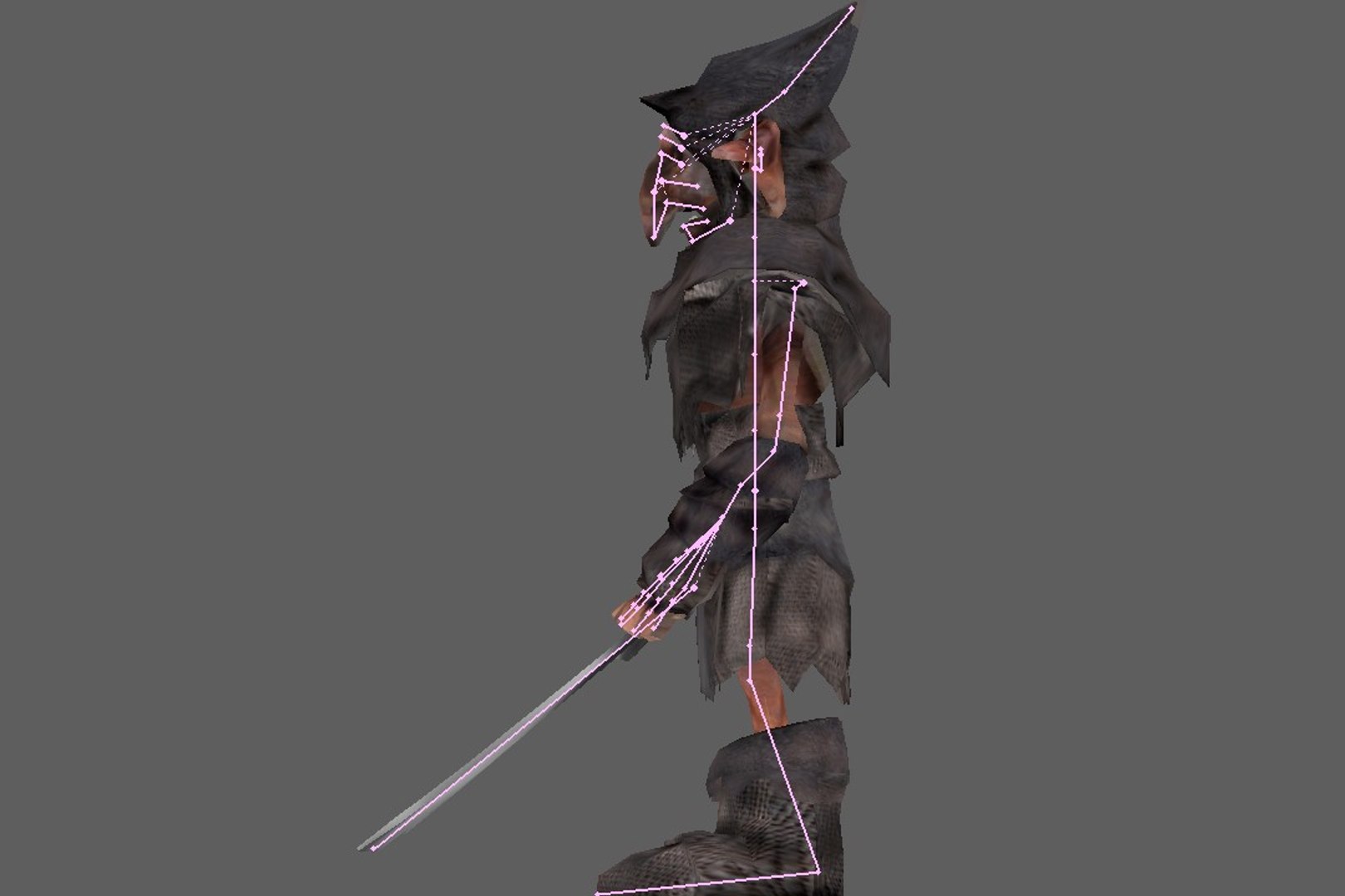 Weak Enemy Creature 3d Model