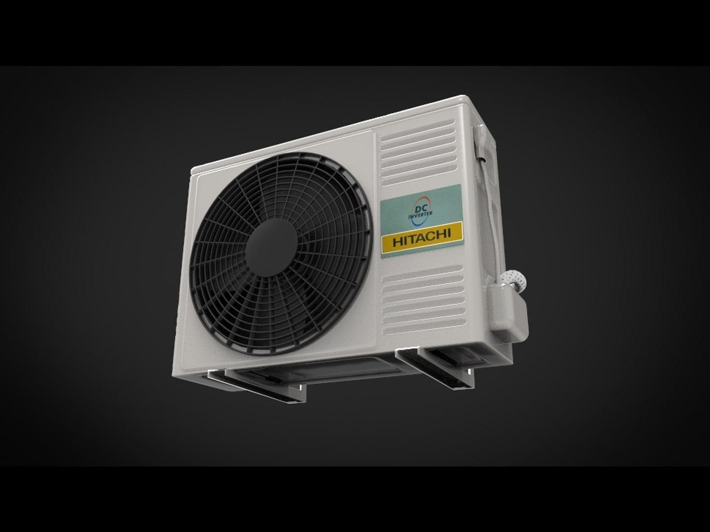 3d Air Conditioner Model