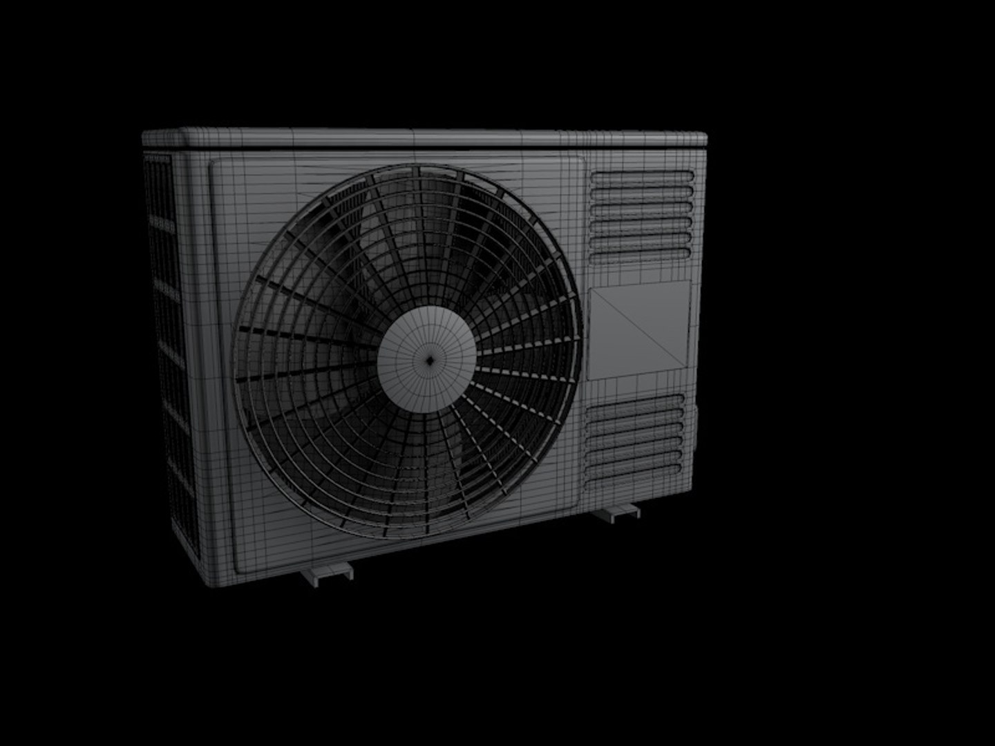 3d Air Conditioner Model