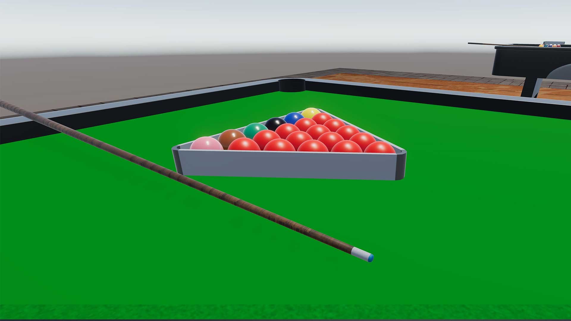 Snooker Table Cue And Balls Kit Complete 3D Kit 3D Model - TurboSquid ...