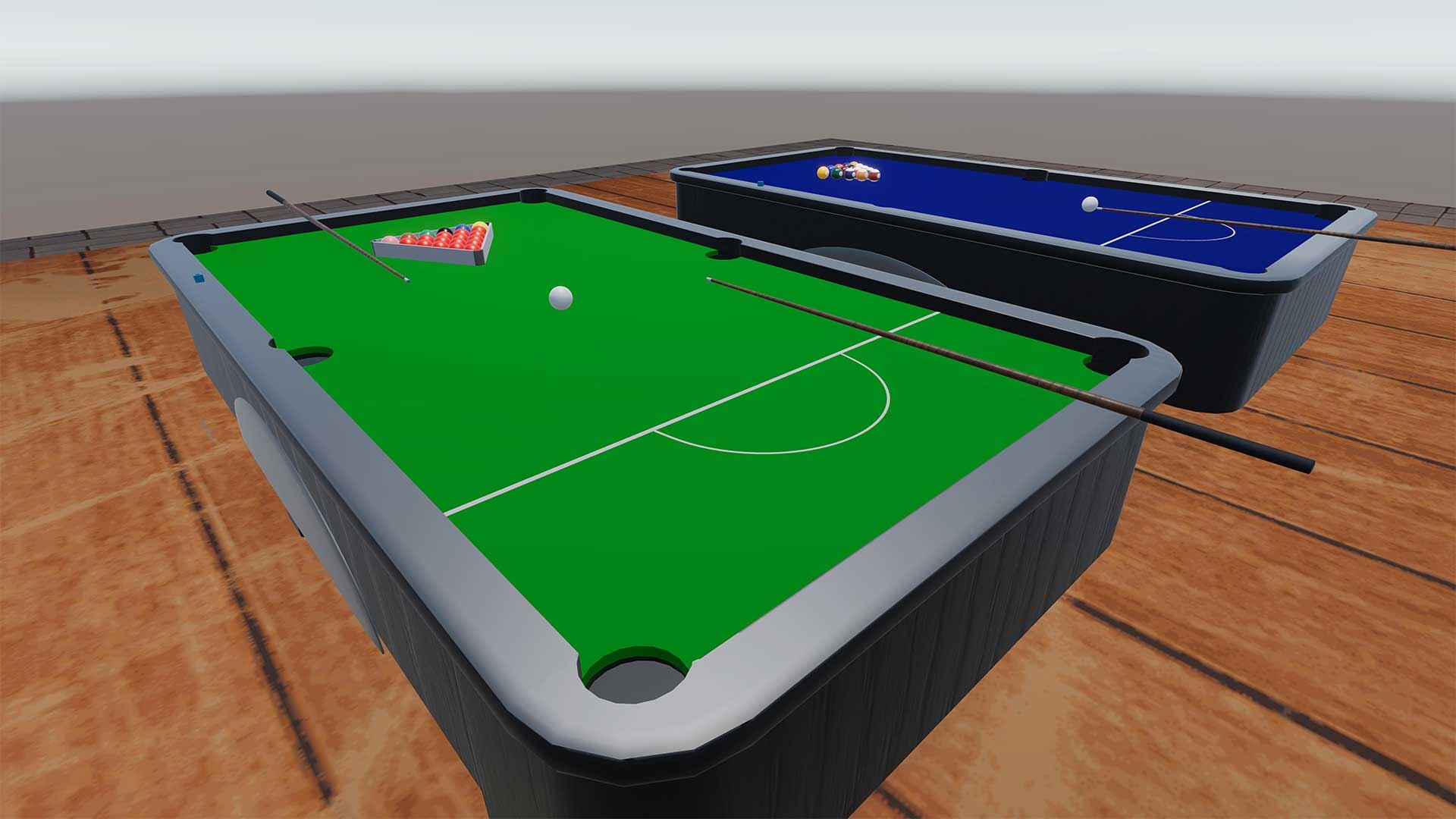 Snooker Table Cue And Balls Kit Complete 3D Kit 3D Model - TurboSquid ...