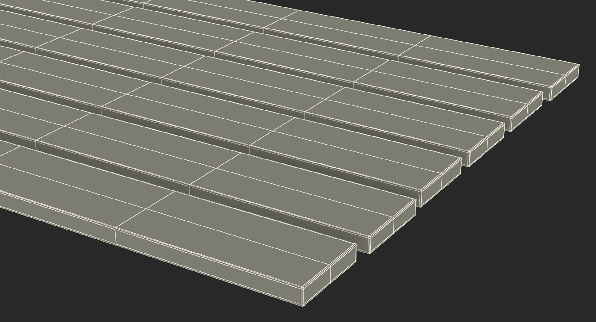 3D Wooden Planks Set - TurboSquid 1296907