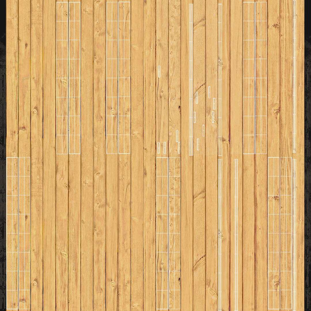 3D Wooden Planks Set - TurboSquid 1296907
