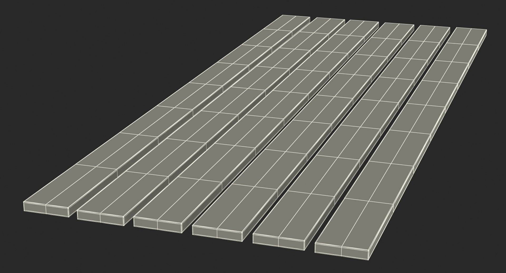 3D Wooden Planks Set - TurboSquid 1296907