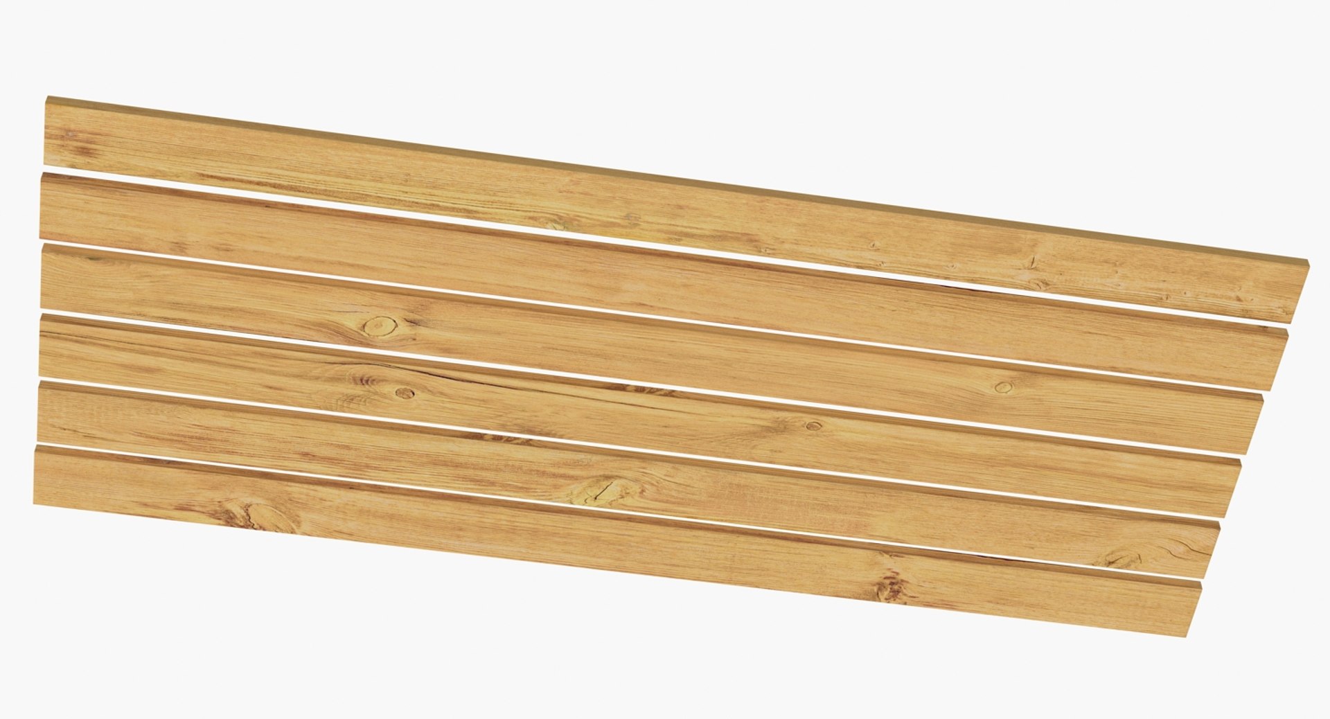 3D Wooden Planks Set - TurboSquid 1296907