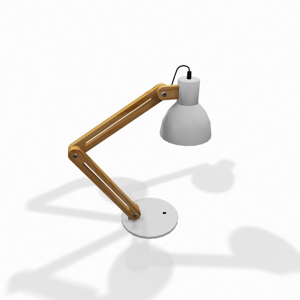 modern desk lamp 3d model