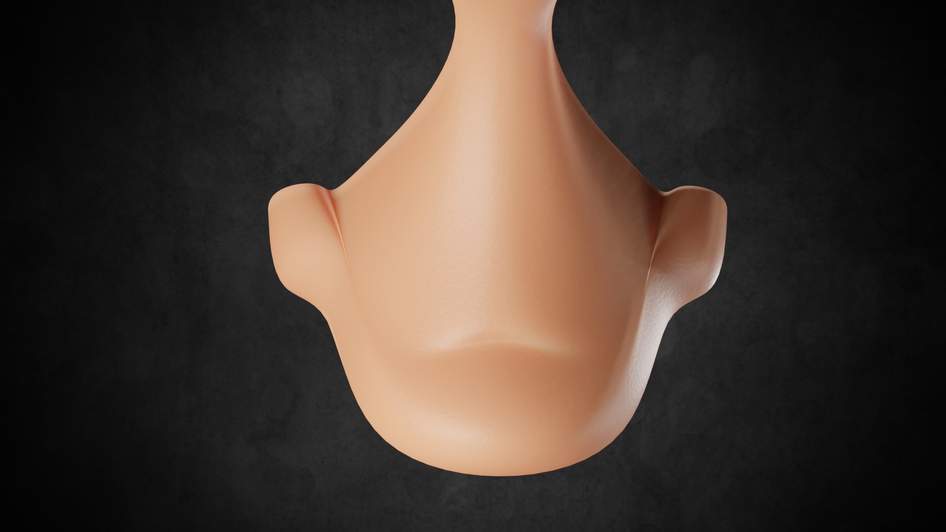 3D Cartoon Nose 15 - Blender - Low Poly - TurboSquid 1948676