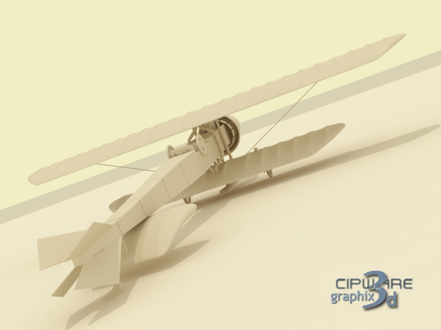 Jet 1910 Coanda 3d Model