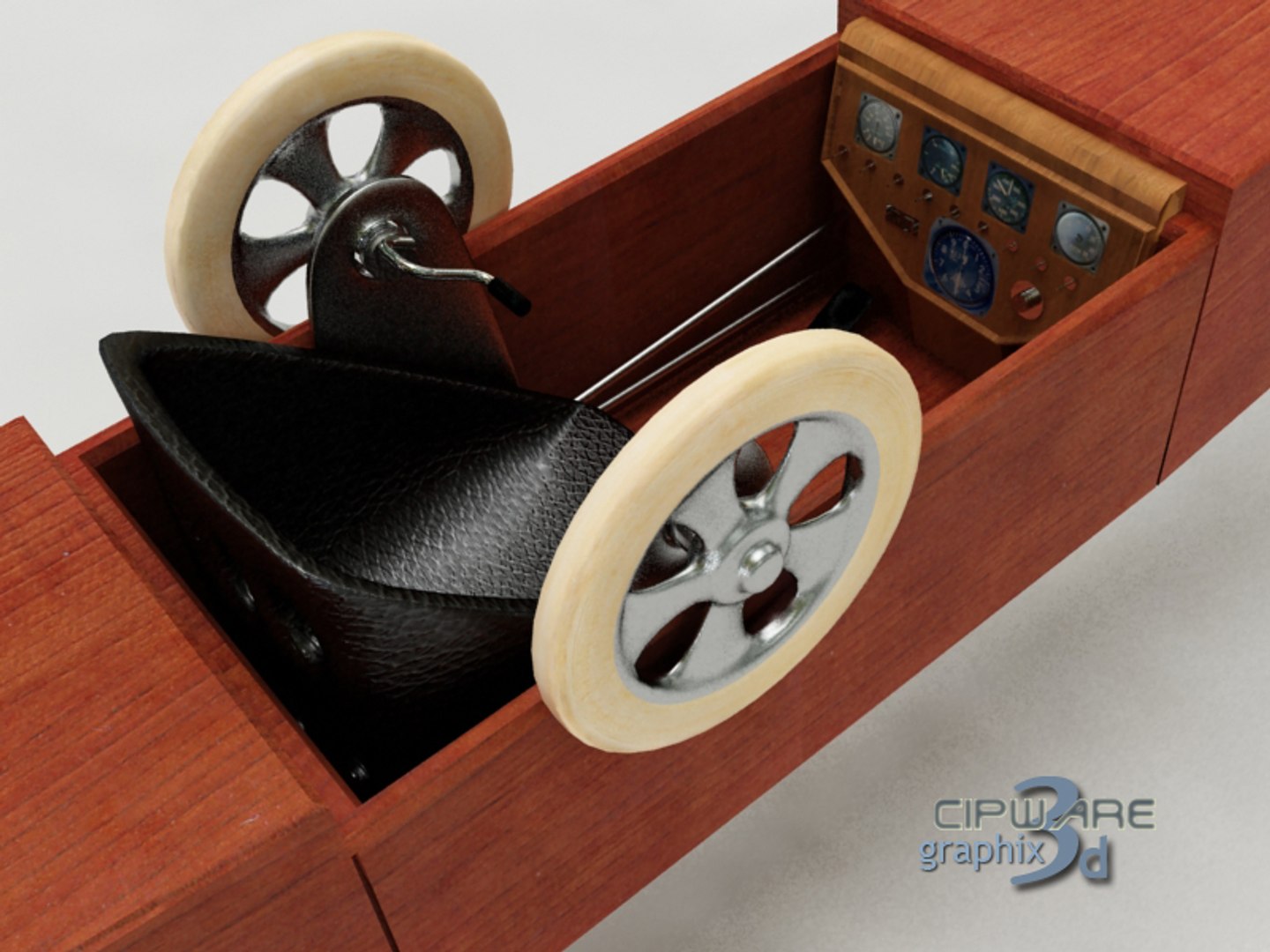 Jet 1910 Coanda 3d Model