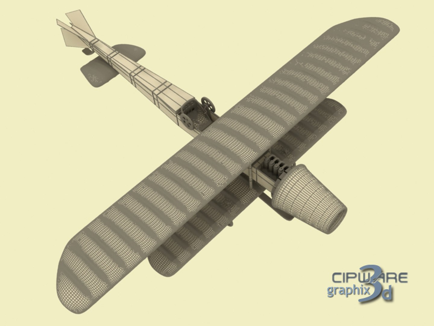 Jet 1910 Coanda 3d Model