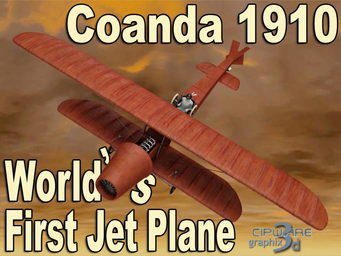 modelo 3d Coanda 1910 - primer avión de los mundos - TurboSquid 372139
