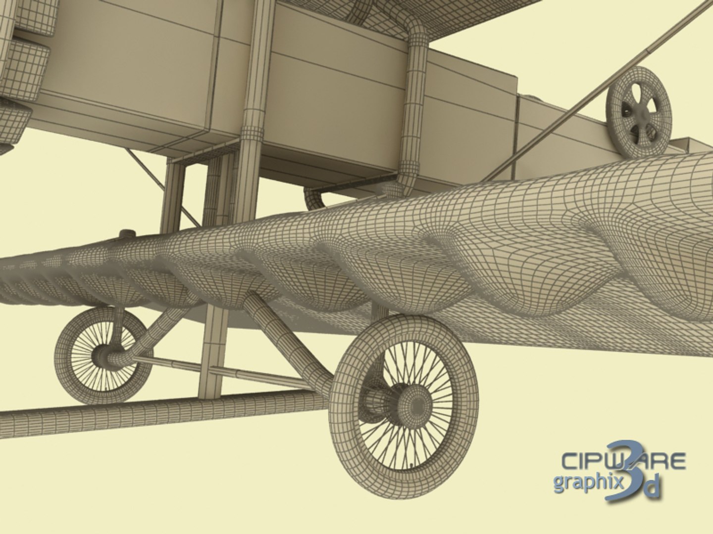 Jet 1910 Coanda 3d Model