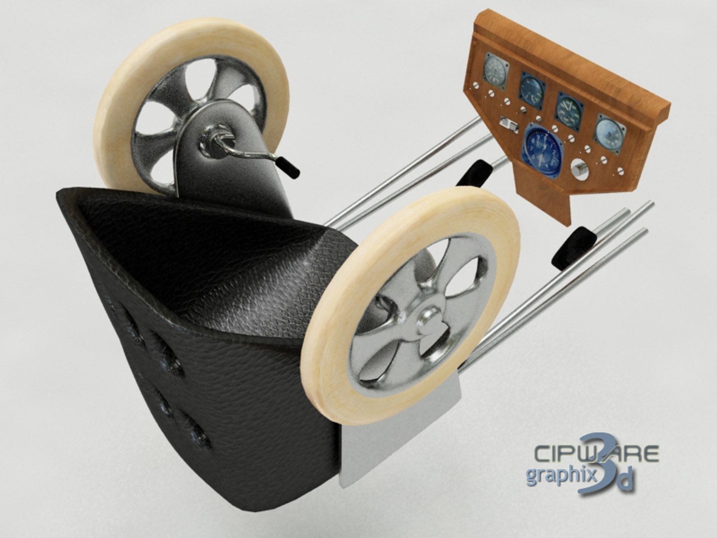 Jet 1910 Coanda 3d Model