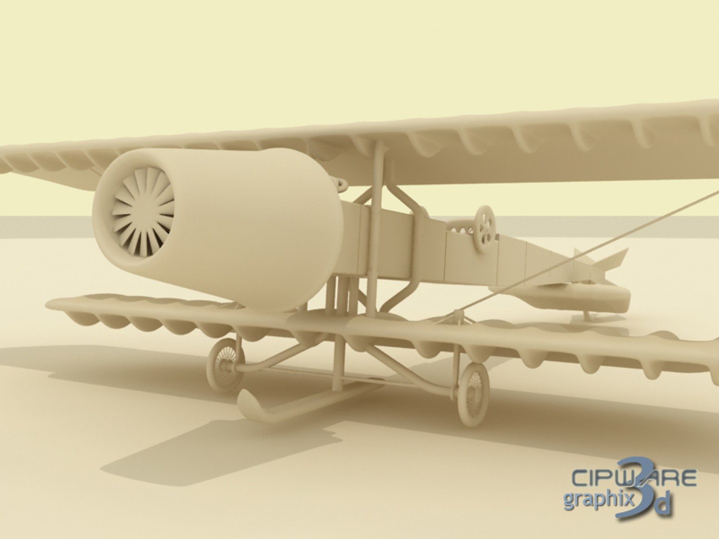 Jet 1910 Coanda 3d Model