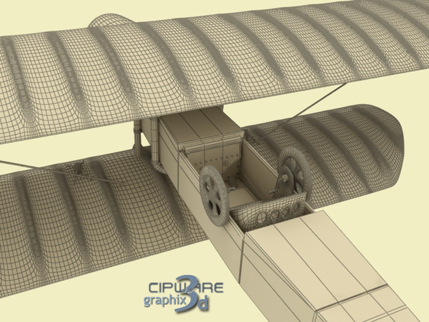 Jet 1910 Coanda 3d Model