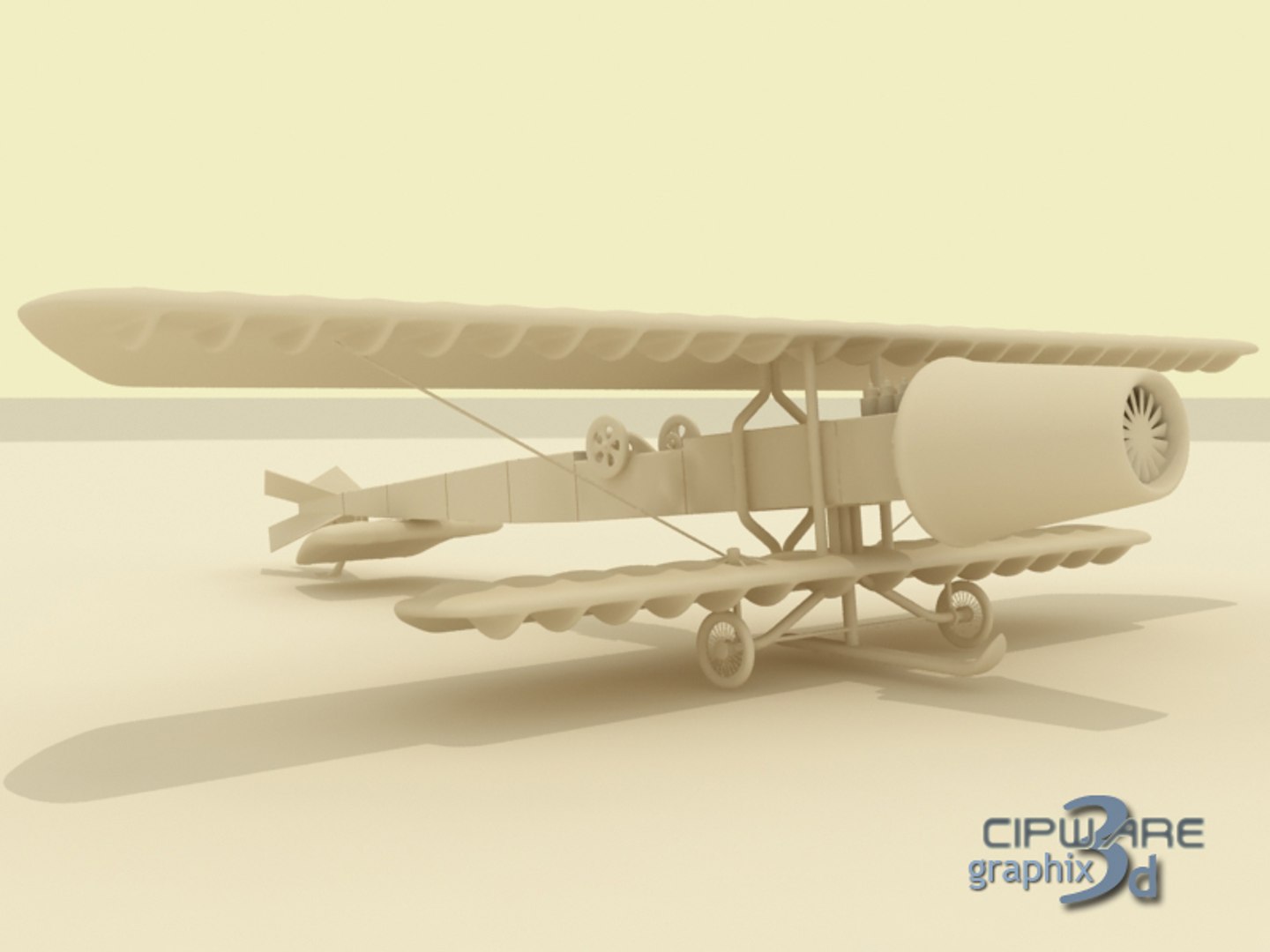 Jet 1910 Coanda 3d Model
