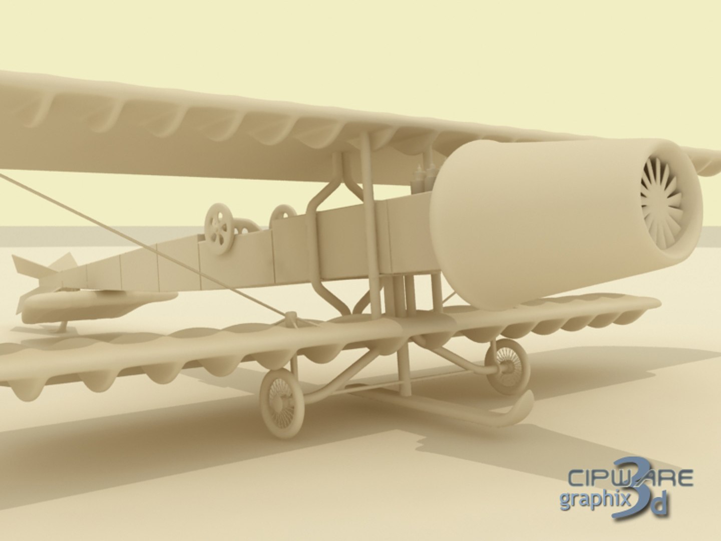 Jet 1910 Coanda 3d Model