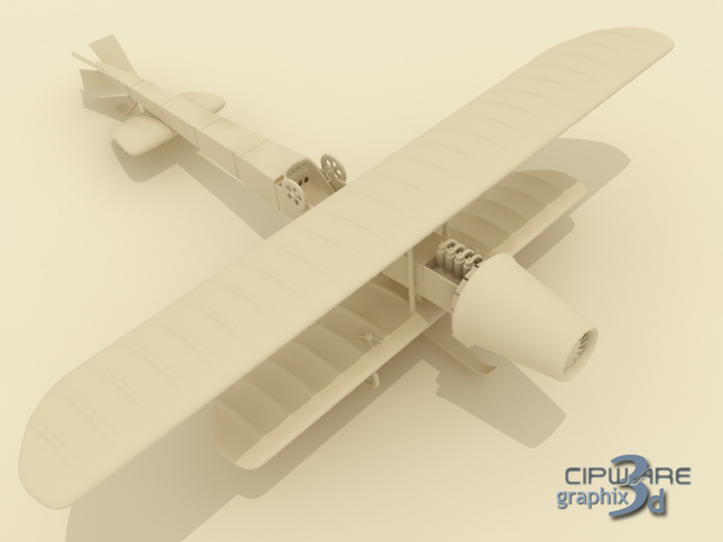 Jet 1910 Coanda 3d Model