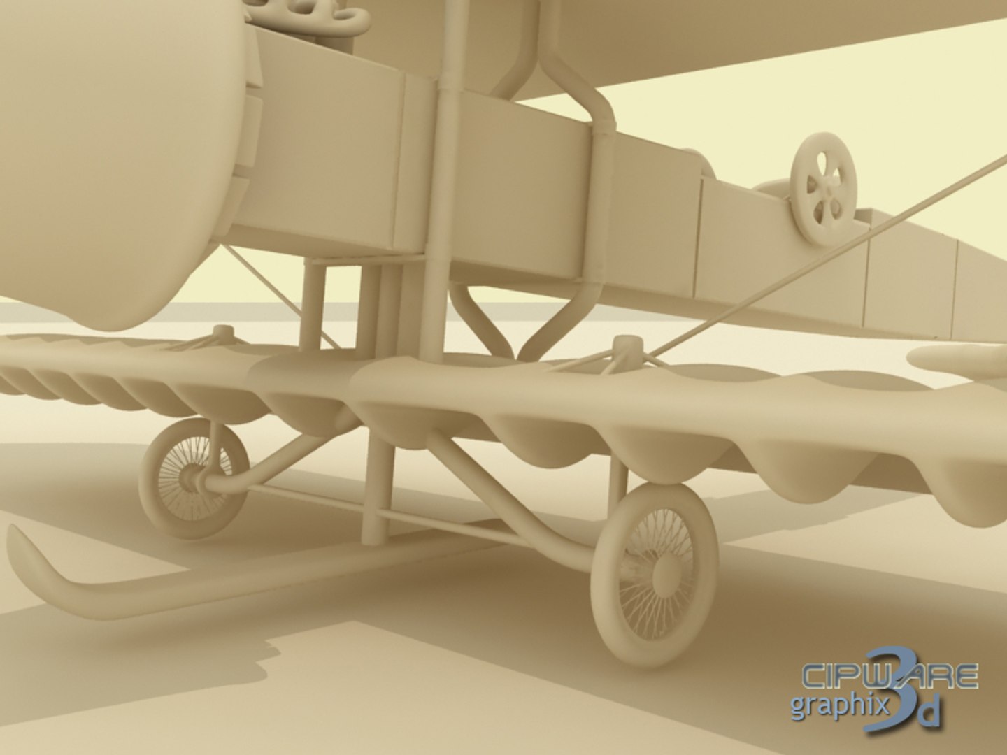 Jet 1910 Coanda 3d Model