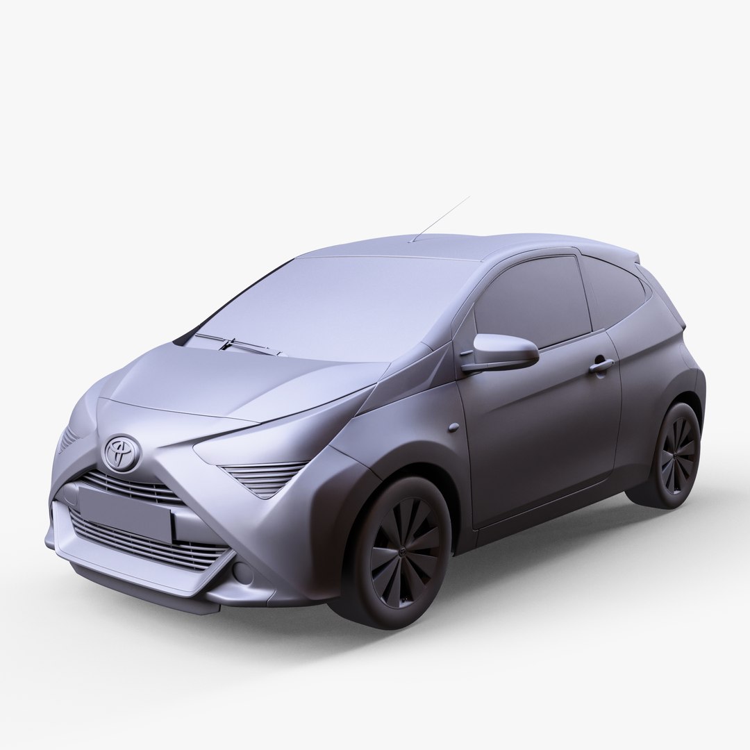 Toyota Aygo 2019 3D - TurboSquid 2190777
