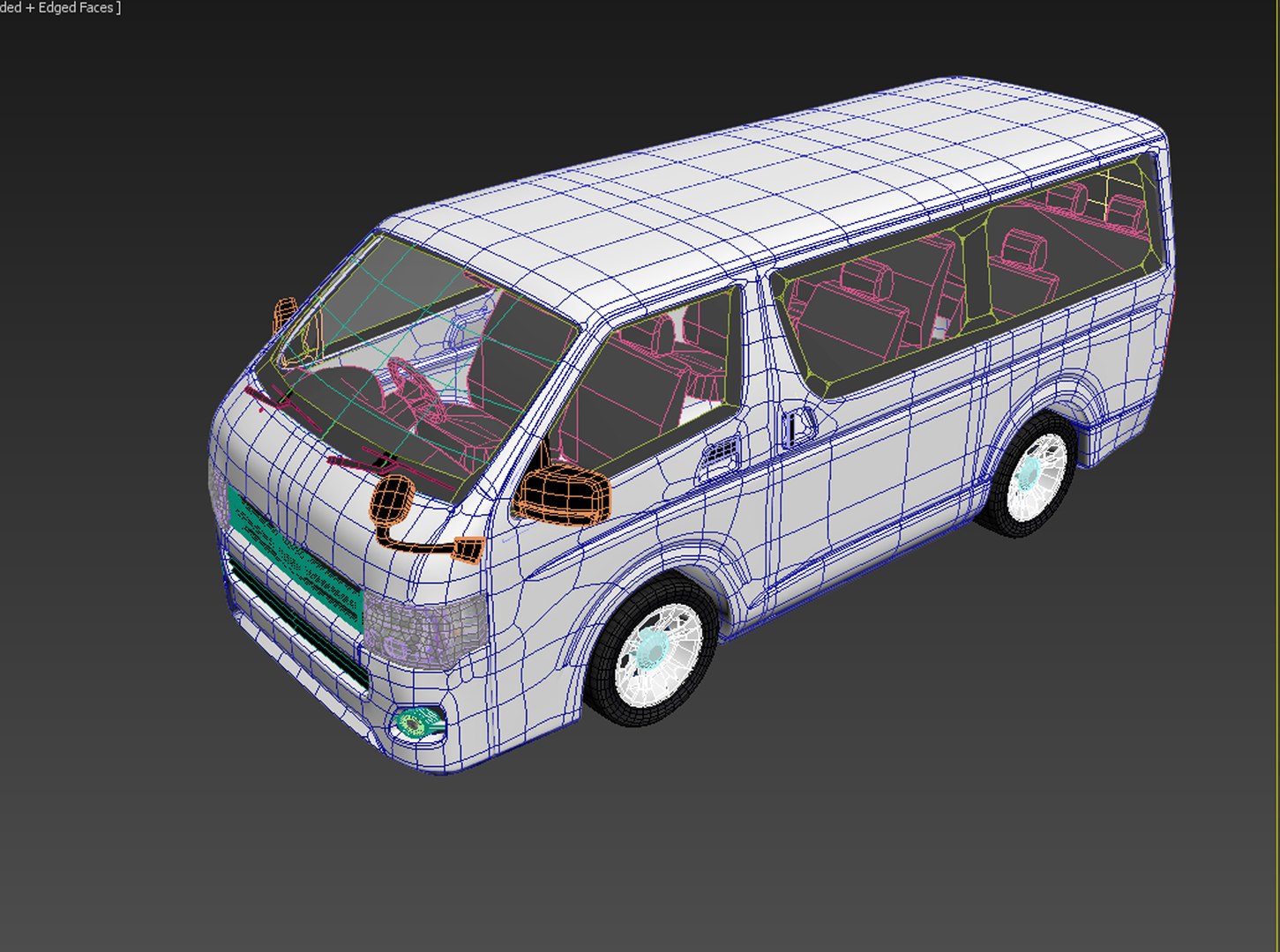 3D Kdh Van - TurboSquid 1598064