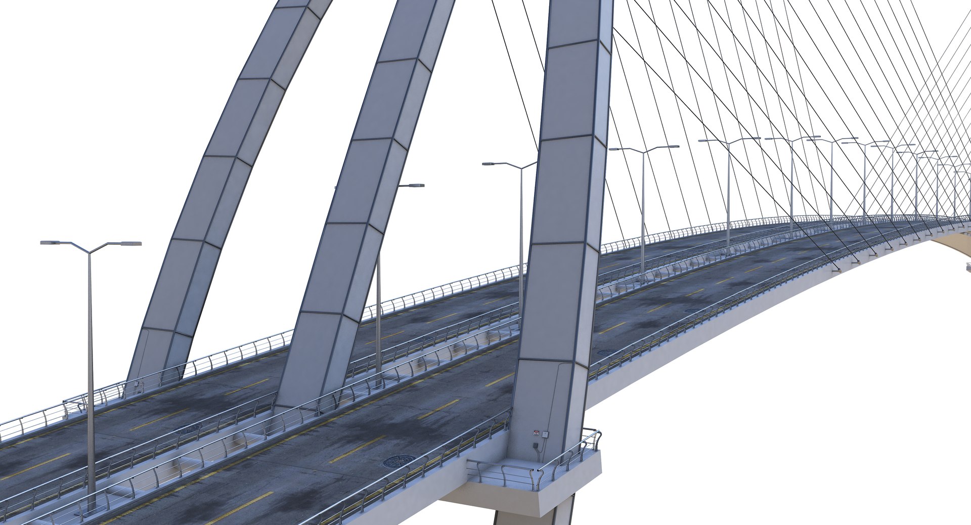 Suspension Bridges Collection 3D Model - TurboSquid 2286237