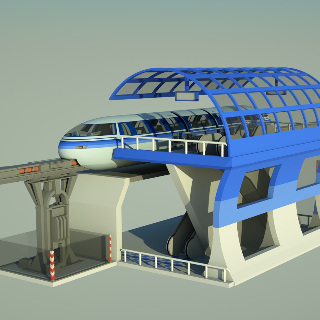 3d Monorail Rail Mono
