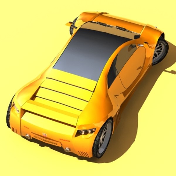 free car sport 3d model