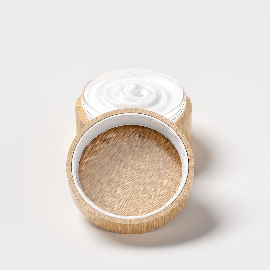 3D Cream Jar 42 Model - TurboSquid 1965900