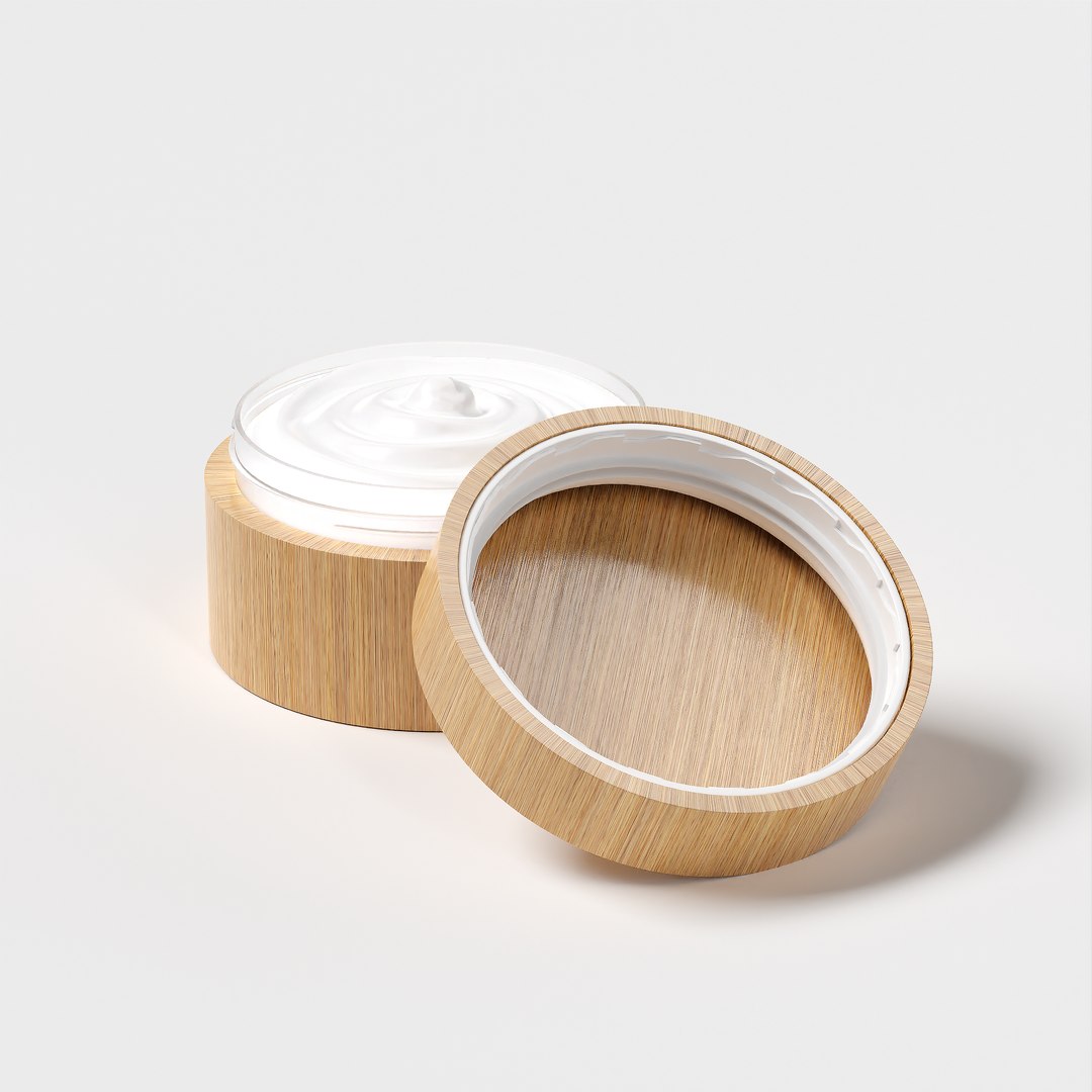 3D Cream Jar 42 Model - TurboSquid 1965900