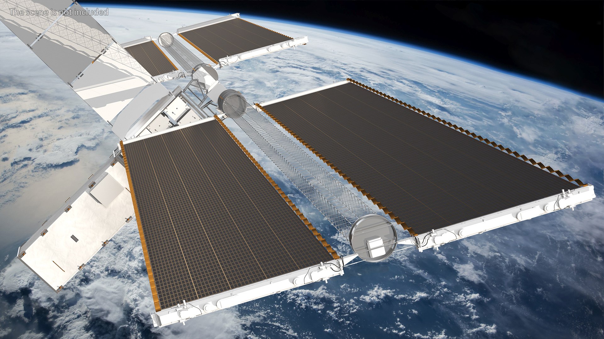 3D ISS Solar Panel Module - TurboSquid 1852941