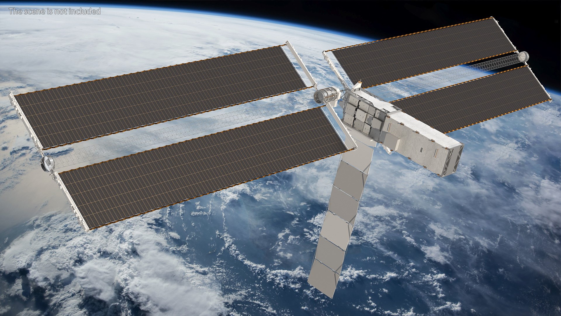 3D ISS Solar Panel Module - TurboSquid 1852941