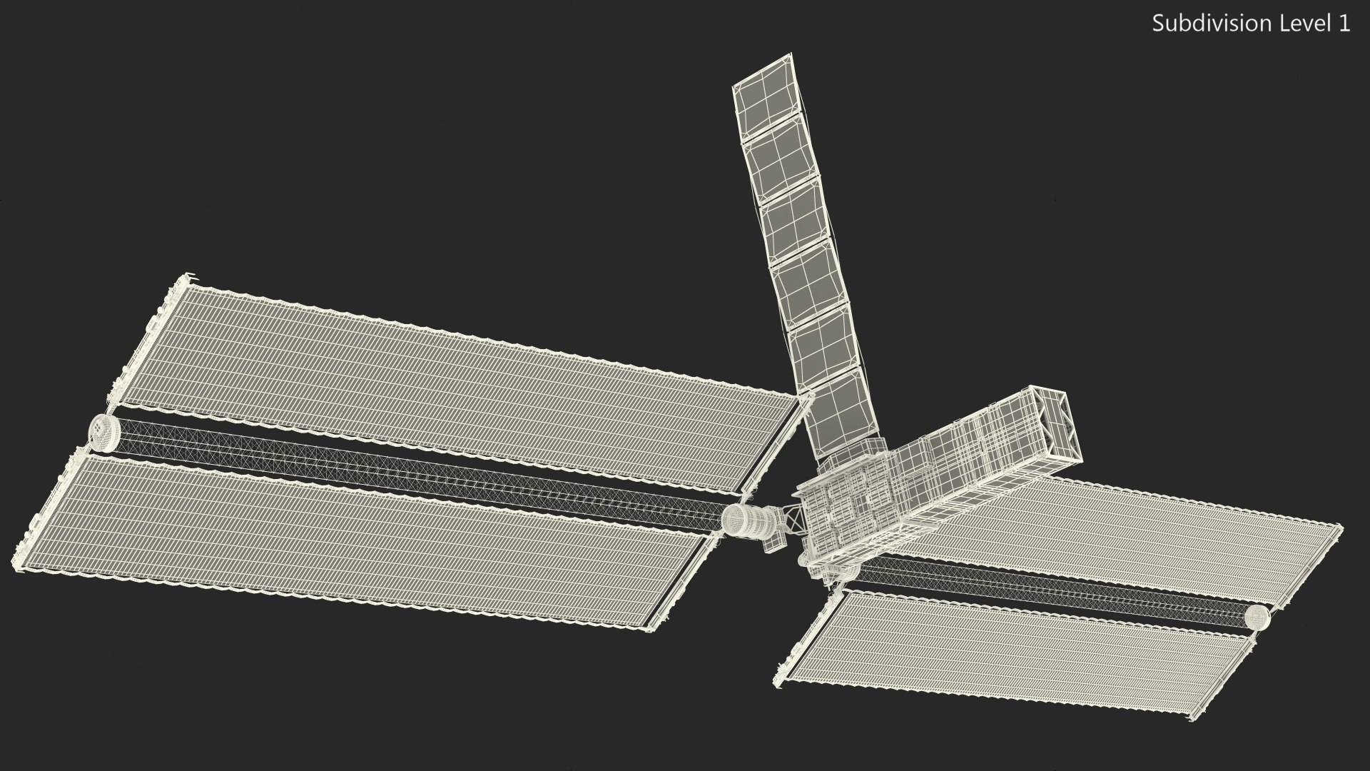 3D ISS Solar Panel Module - TurboSquid 1852941