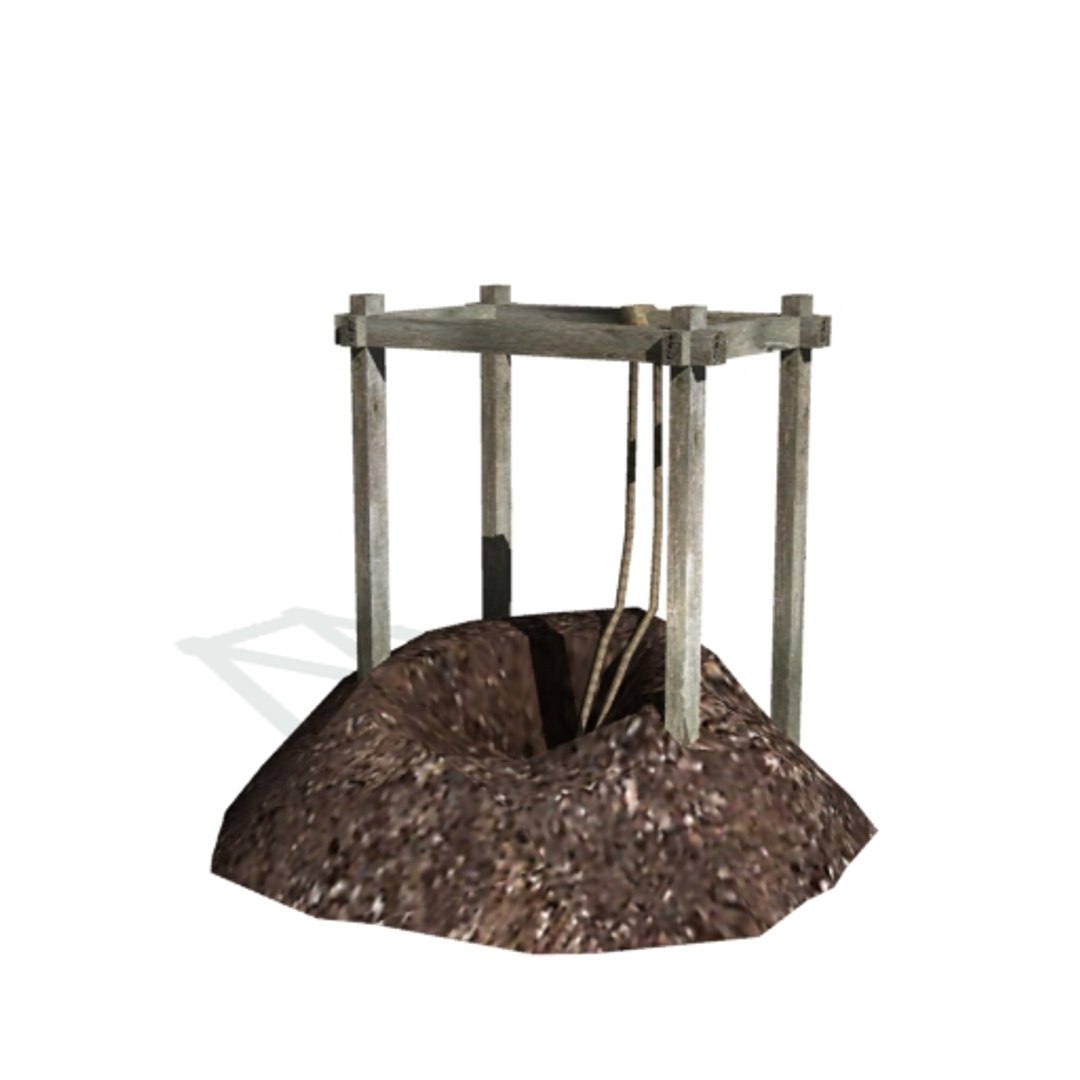 Historical Mining 3d Model