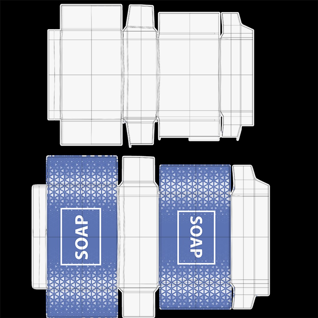 Soap Packaging 3D Model - TurboSquid 1702762